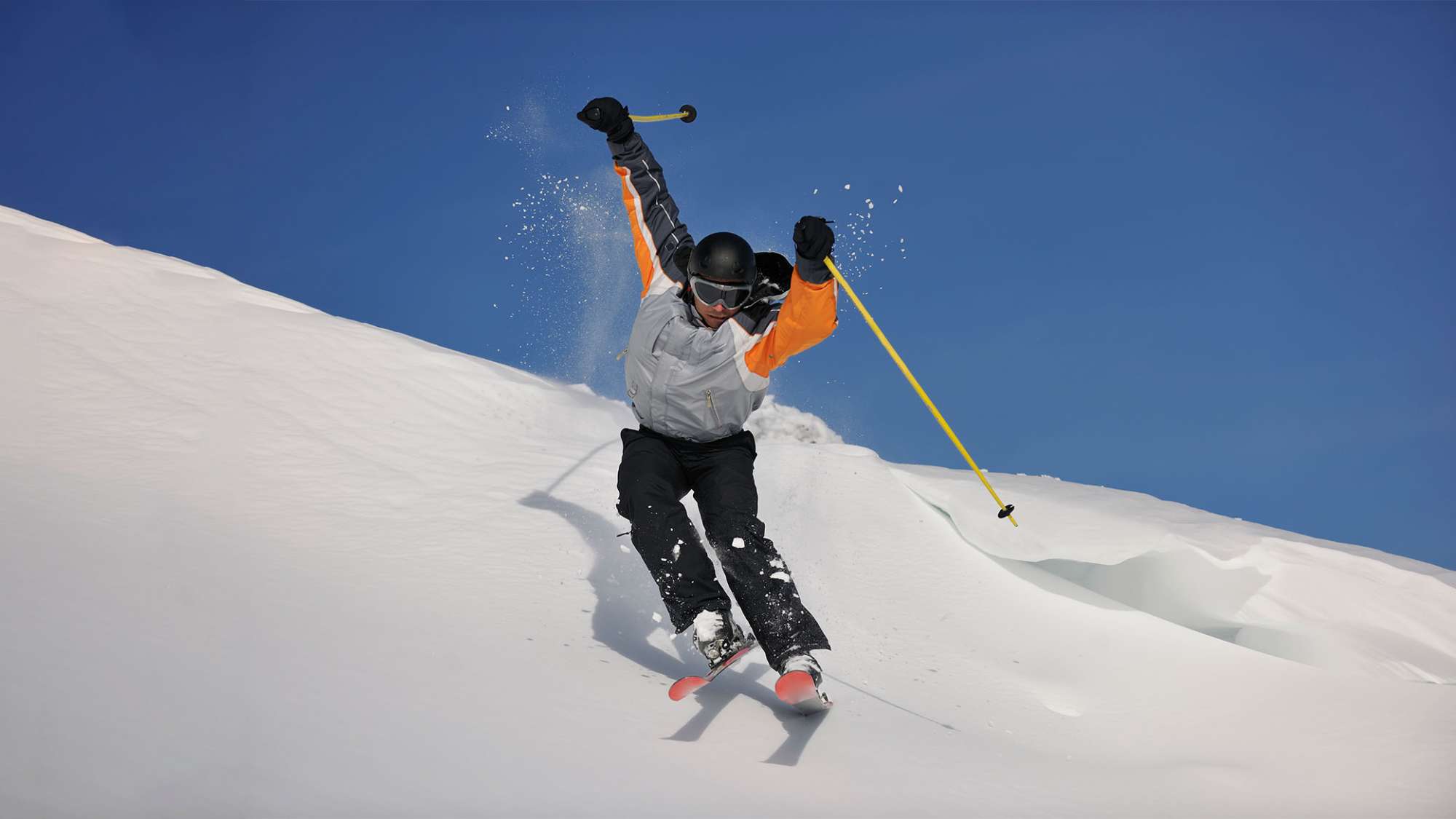 Skiing the Powder