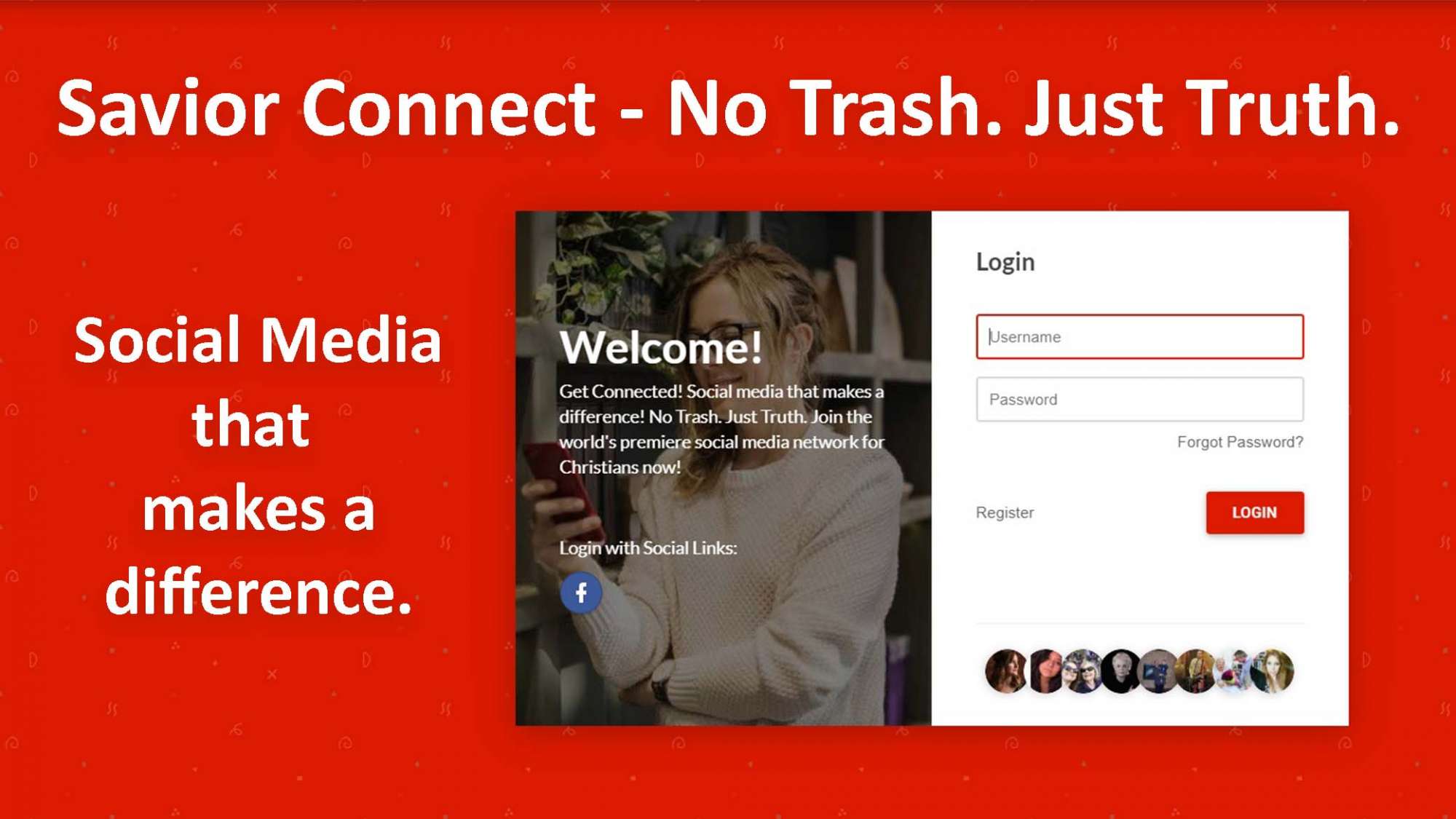 Savior Connect - No Trash. Just Truth.